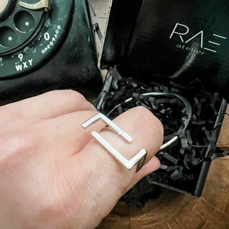 Open Rectangle Ring - RAE Atelier
